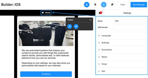 Create Ios Tracking Message Sourcepoint