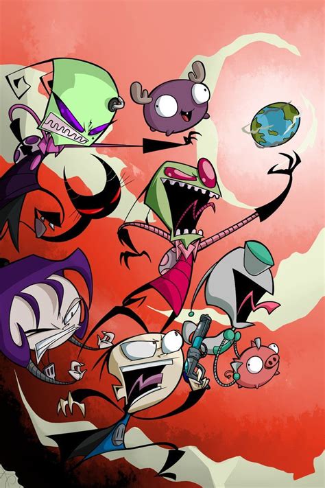 invader zim a psychotic little show but it has its moments and is