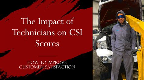The Impact Of Technicians On Csi Scores