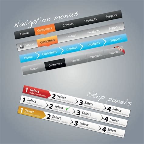 Practical Web Design Kit Vector Vectors Graphic Art Designs In Editable Ai Eps Svg Format