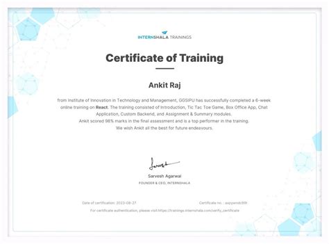 Ankit Raj On Linkedin Reactjs Internshala Internshalatrainings