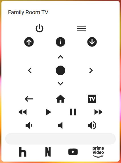 Universal Remote Card Buttons Touchpads Sliders And Keyboards For Multiple Platforms Page
