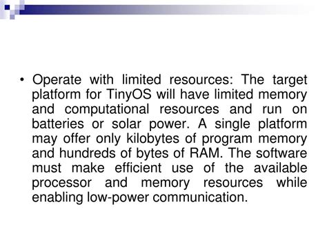 Ppt Operating System 13 Embedded Operating Systems Powerpoint