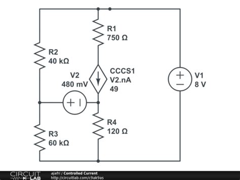 Controlled Current Circuitlab