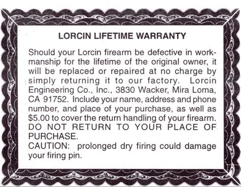 Lorcin L9mm Manual