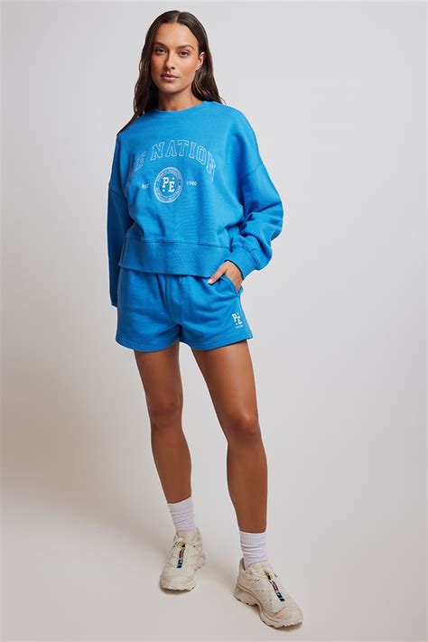 P E Nation Adobe Short French Blue Stylerunner