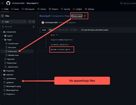 Keep Appsettings Out Of GitHub Aviation