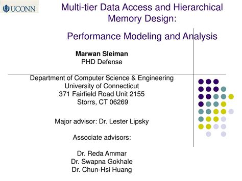 Ppt Multi Tier Data Access And Hierarchical Memory Design Performance Modeling And Analysis