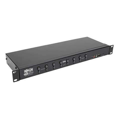 8 Port Dvi Usb Kvm Switch Audio Usb 2 0 Dual Link 1u Eaton