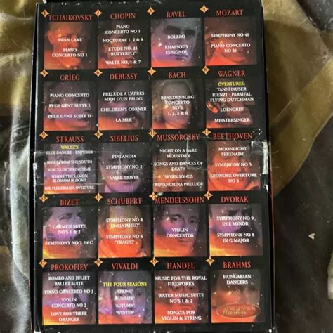 The Millennium Classical Masters 20 Cds 060620244 Vivaldi Bach