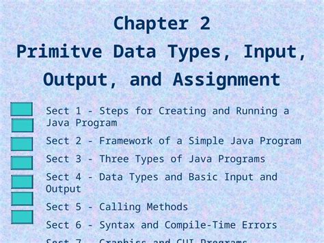 PPT Chapter Primitve Data Types Input Output And Assignment DOKUMEN TIPS