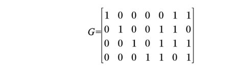 solved consider the systematic linear code defined by the