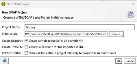 Setup Soap Connector For Comdata Credit Card Services Fabozzis Compiled Knowledge