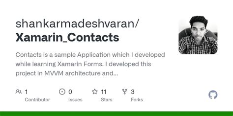 Developed Contacts App Using Xamarin Forms Used Sqlite And Used Mvvm