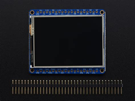 New Product Adafruit 2 4″ Tft Lcd With Touchscreen Breakout W Microsd