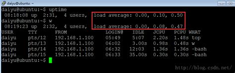 linux系统负载load average的含义 load average 数值含义 csdn博客