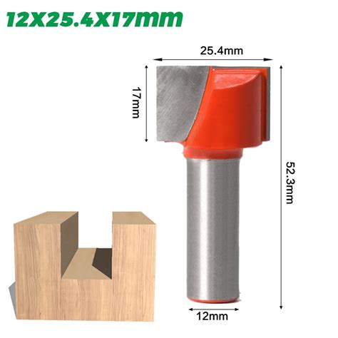 1pc 12mm Cleaning Bottom Engraving Bit Solid Carbi Grandado