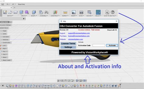 Convert Or Export Autodesk Fusion 360 File To Obj File Vision Workplace