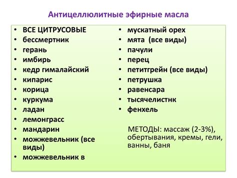 Практическое применение эфирных масел - online presentation