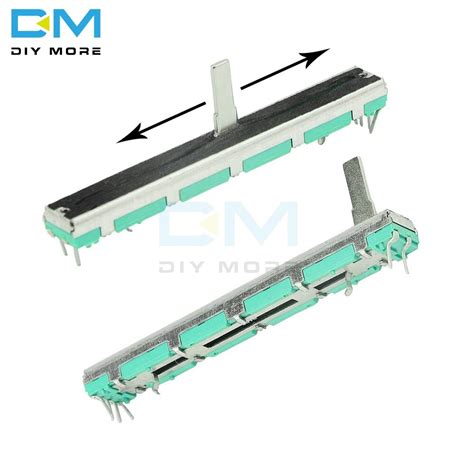 50pcs Potentiometer Resistor B103 B10k Ohm 10k 75mm Sc6080gh Slide