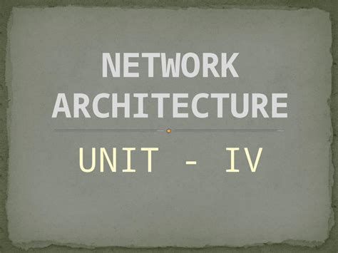 pptx network architecture part i dokumen tips