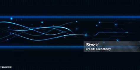 미래 지향적 인 디지털 데이터 통신 혁신과 기술의 벡터 그림 미래 기술 개념 0명에 대한 스톡 벡터 아트 및 기타 이미지 0