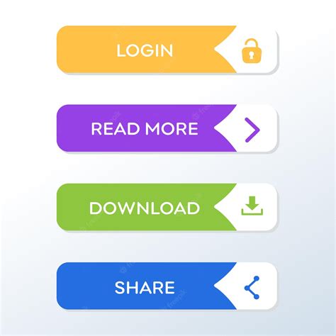 premium vector call to action button website action button vector