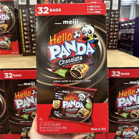 Bánh Hello Panda 32 Bags Habyus Hàng Mỹ Nội địa Chính Hãng