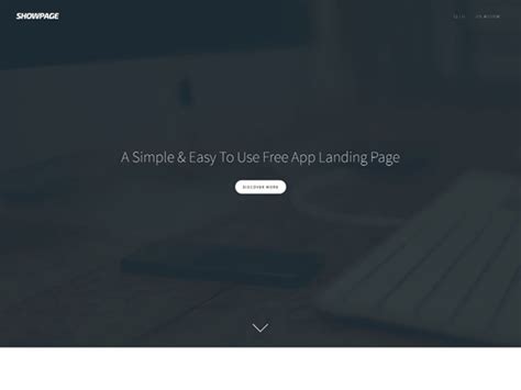 25 Free HTML Landing Page Templates 2017 DesignMaz