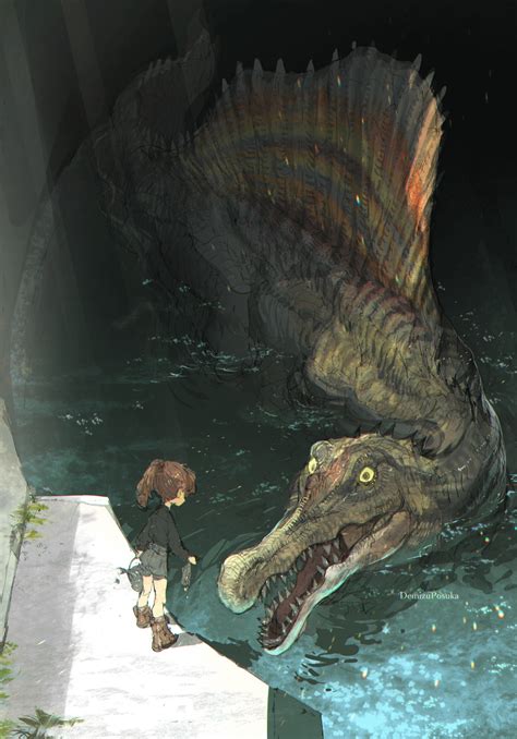 Its Time To Feed My Spinosaurus By Demizu Posuka R Wholesomesliceoflife