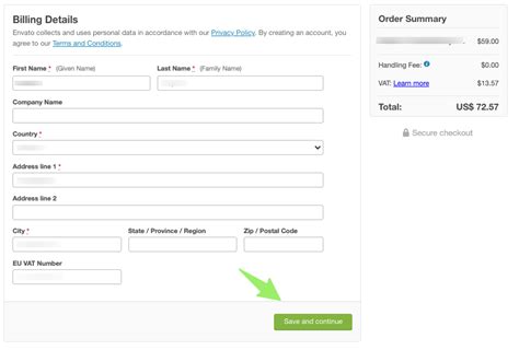 How Do I Add Or Change My Billing Details Envato Market Support Help Center