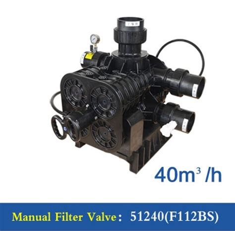 runxin manual filter control valve 51240b f112bs with 30m3 h flow rate