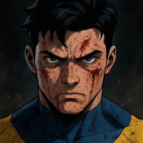 40 Invincible Pfp Mark Grayson Blue Suit And Dark Variants