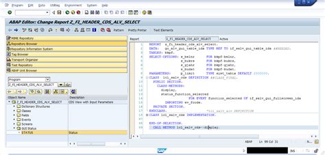 Cds Alv Report With Selection Criteria Sap Community