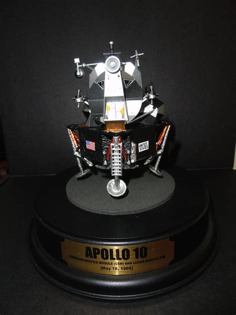 Apollo 10 Command Service Module And Lunar Module DA C