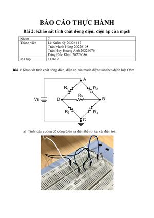 Lab hand out điện tử IT Thực hành Điện tử cho CNTT DCE SOICT HUST BÀI OP
