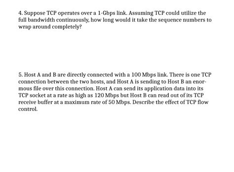 1 Consider A Simple Udp Based Protocol For