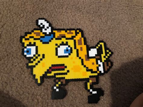 Derpy Spongebob Spongebob Spongebob Memes Kandi Patterns