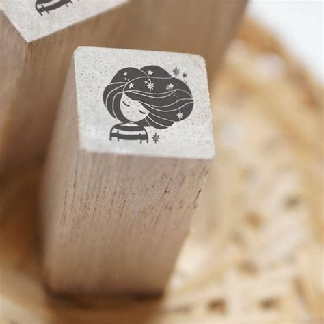 Black Milk Project Rubber Stamp Mini Dream Girl Paper Plus Cloth