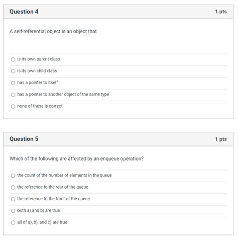 Solved Question 1 1 Pts Traversing A Linked List Is The