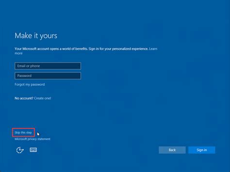 How To Bypass Microsoft Account Windows 10 Setup Get The Way