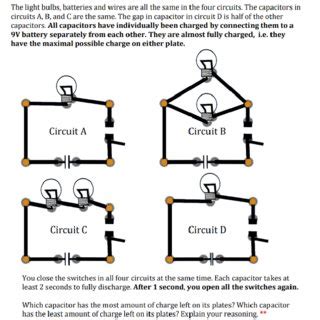 The Four Circuits Problem The Correct Answer Is Circuit D Has The Download Scientific