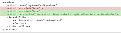vulnerable android broadcast receivers