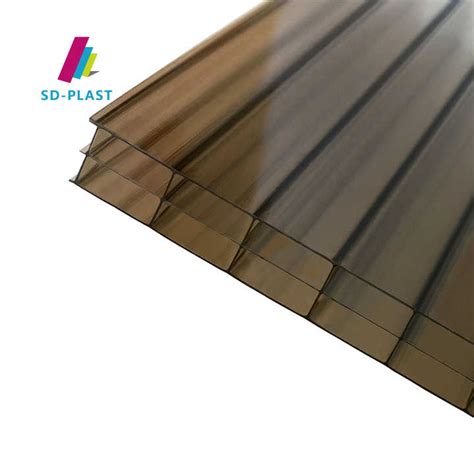 Hot Sale Awning Hollow Polycarbonate Sheet Multiwall Polycarbonate Sheet Greenhouse For Roofing