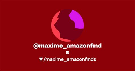 Maxime Amazonfinds Linktree