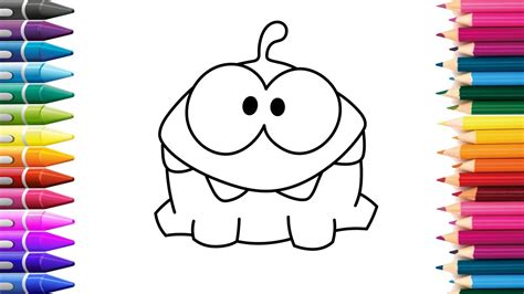 Ам ням Рисуем Ам няма Учимся рисовать Раскраски для Детей