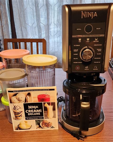 Usedlikenew Ninja Creami Xl Deluxe 11 In 1 Ice Cream And Frozen Treat Maker 622356593595 Ebay