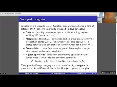 Free Video Homological Mirror Symmetry Functorial Mirror Symmetry