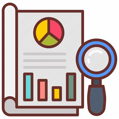 technical analysis analytical report audit scanning data icon