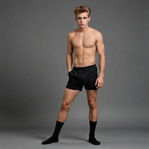 Young James Dean Shirtless Wearing Gulf Picasso بيكاسو الخليج